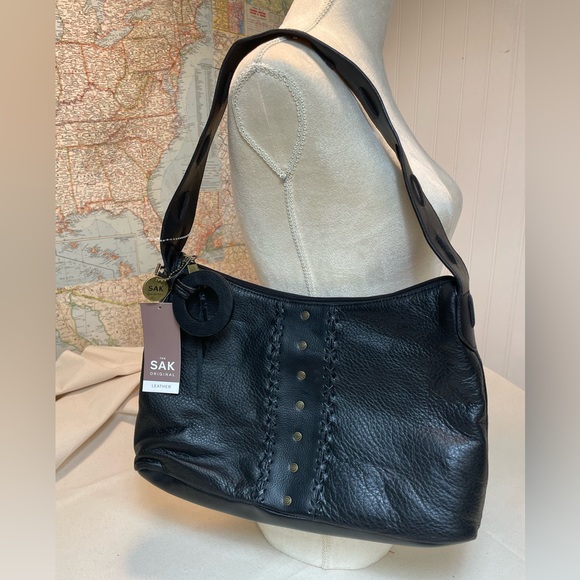 The Sak | Bags | Nwt The Sack Black Leather Shoulder Bag | Poshmark